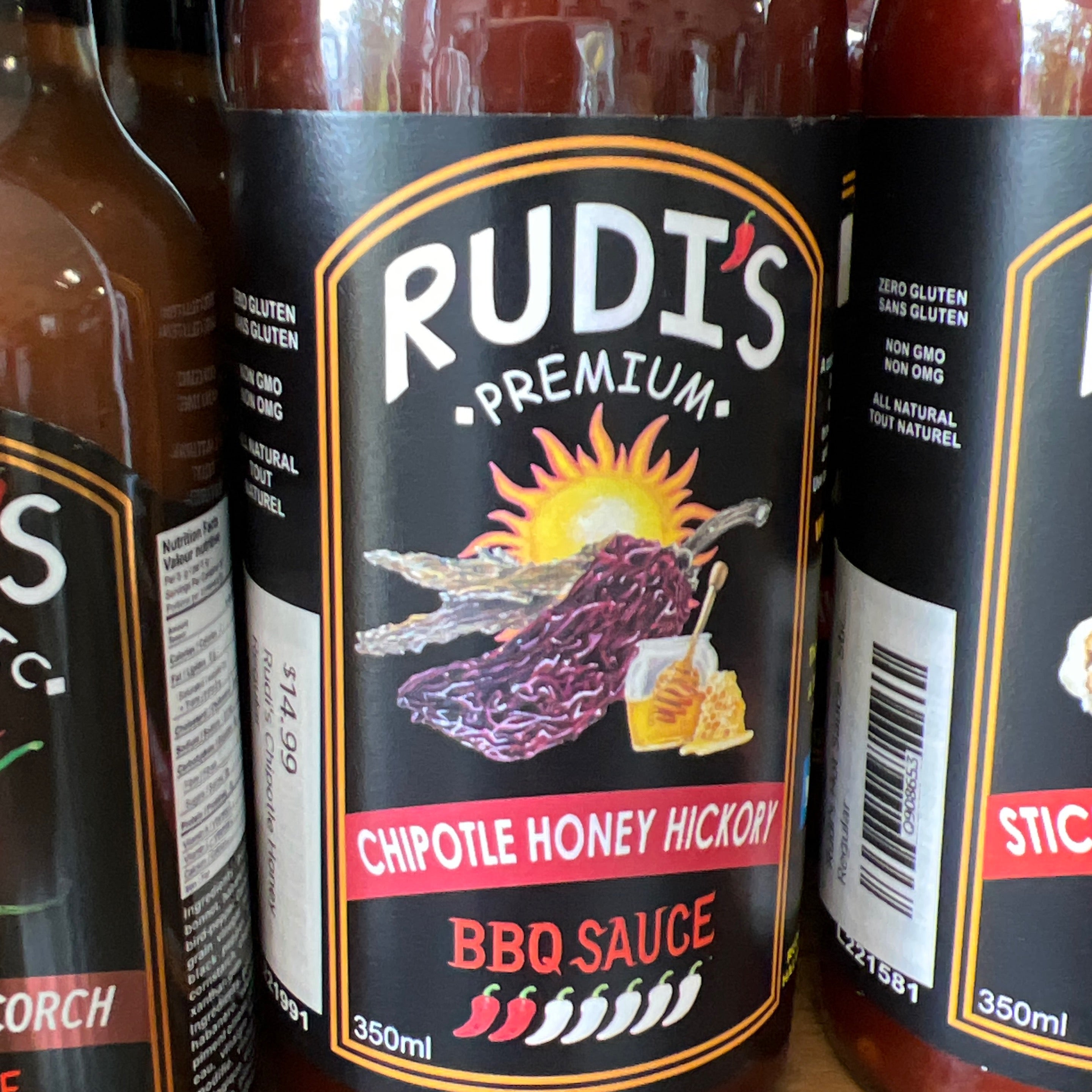 Rudi's Chipotle Honey Hickory BBQ Sauce | Crown & Anchor - Elevated Living